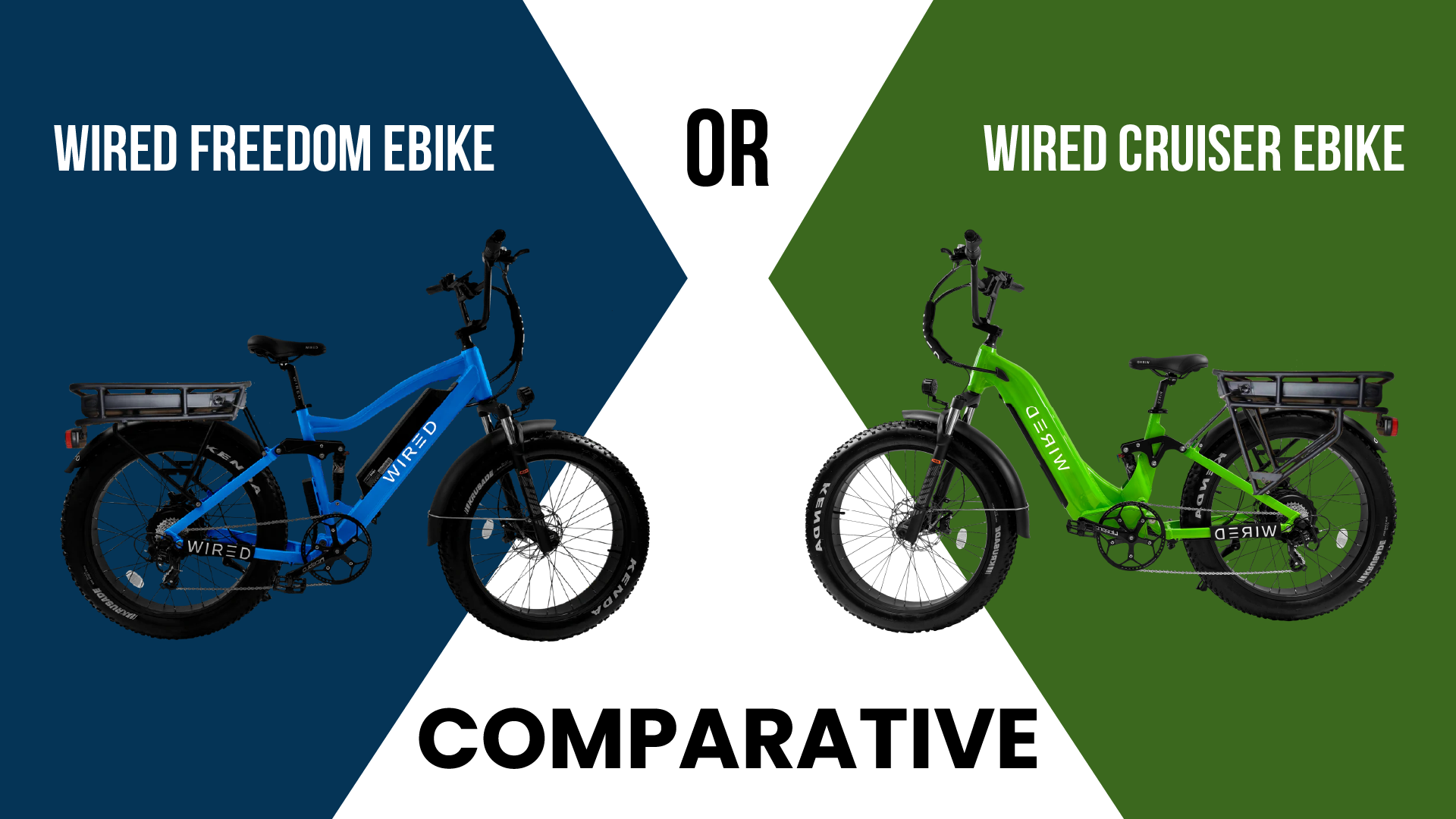 Wired Freedom Ebike or Wired Cruiser Ebike in 2024